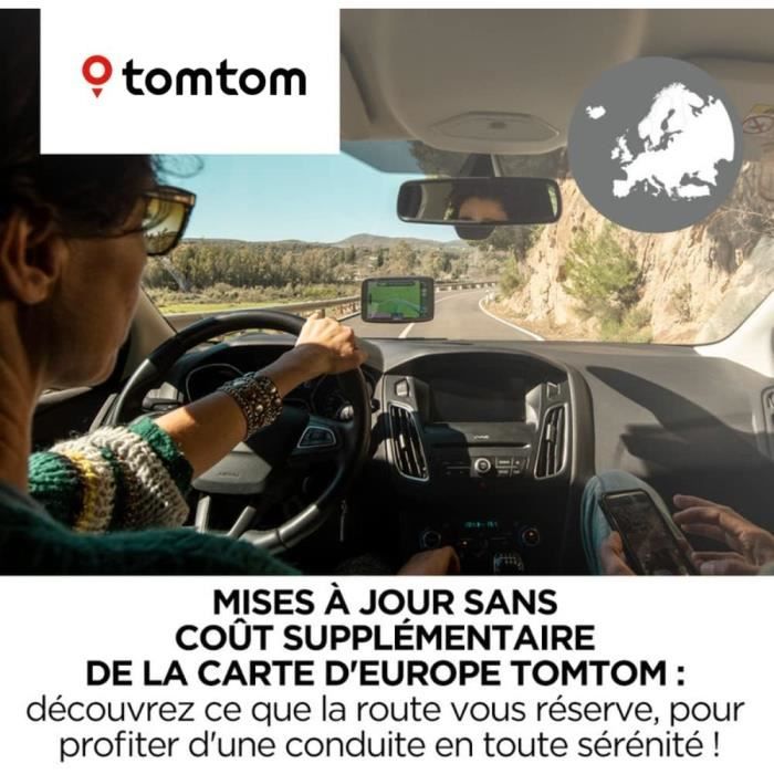 GPS - TOM TOM - GO BASIC 5 - Cartographie Europe 48 - Trafic à Vie - Wi ...