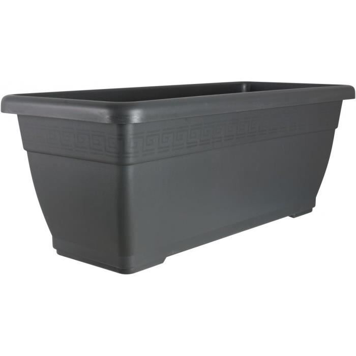 Plato Pot De Fleurs En Plastique 60 Cm Anthracite[H1416] - Cdiscount Jardin