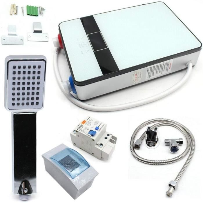 Chauffe-Eau Instantané Électronique 6.5Kw 220V Petite Douche Chauffe ...