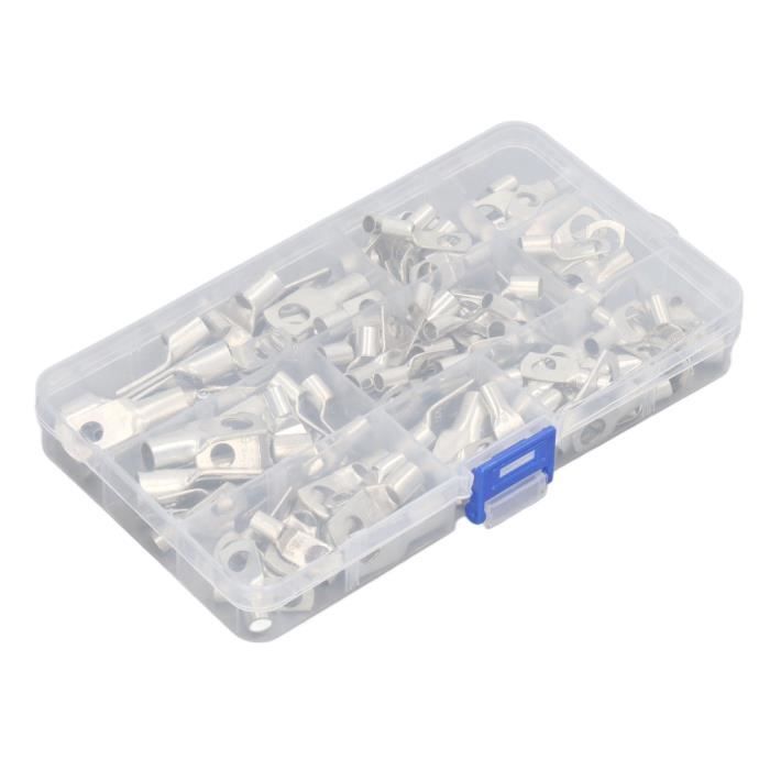 ZJCHAO borne à sertir 120 Pièces Connecteur de Borne de Fil Kit de Bornes de Fil électrique ...