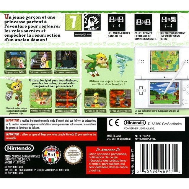 THE LEGEND OF ZELDA SPIRIT TRACKS / DS-2DS-3DS - Cdiscount Jeux vidéo