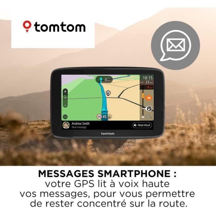 GPS - TOM TOM - GO BASIC 5 - Cartographie Europe 48 - Trafic à Vie - Wi ...