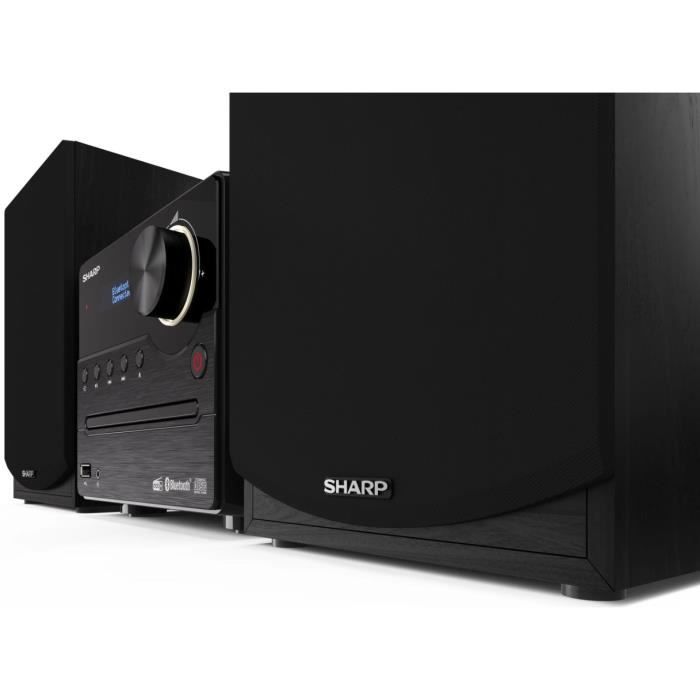Chaîne Hi-Fi SHARP XL-B517D - 45W - FM, DAB+ - Bluetooth - Noir ...
