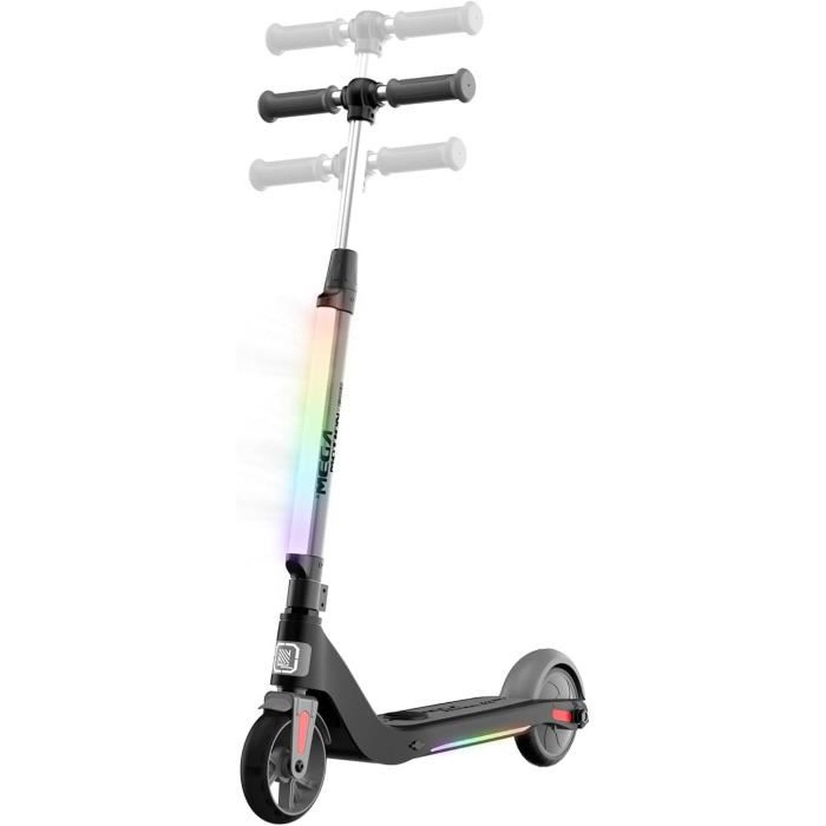 Mega Motion Trottinette électrique Pliable Noir, Trottinette légère ...