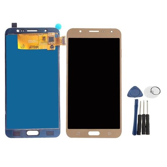Complet Ecran vitre tactile LCD + outil pour Samsung Galaxy J7 2016 J710 J710F J710M-H (Or ...