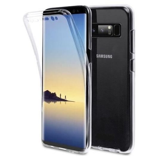 Cophone® Coque 360 degrès TRANSPARENTE en Gel Samsung Galaxy Note 8 ...