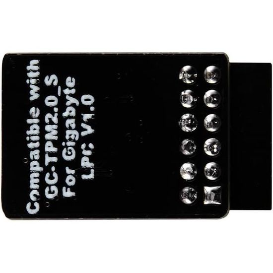 Module TPM2.0 LPC 12 broches avec Infineon SLB9665 pour carte mère ...