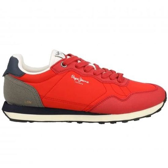 Basket homme Pepe Jeans rouge Rouge - Cdiscount Chaussures