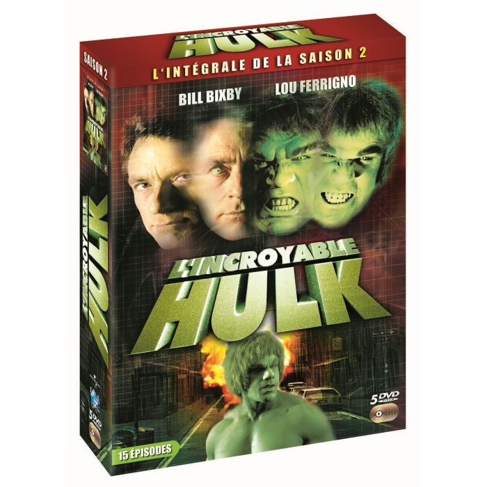 DVD L'incroyable Hulk, saison 2 - Cdiscount DVD