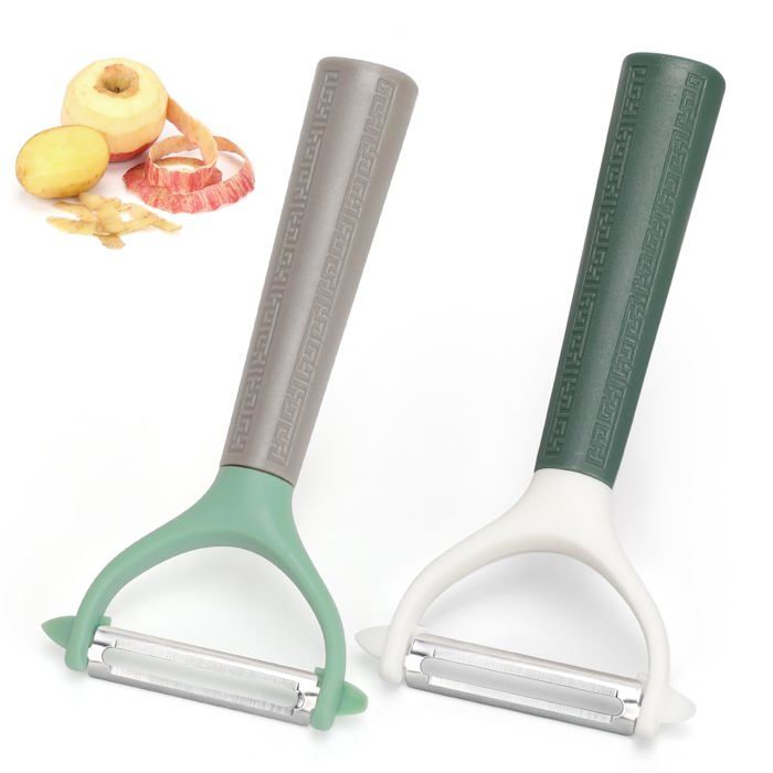 2Pcs Econome Legumes, Eplucheur Pomme de Terre, Éplucheur Fruits et ...