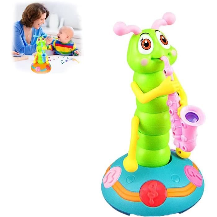 Children's Electric Caterpillar Saxophone Toys,Realistic Musical ...