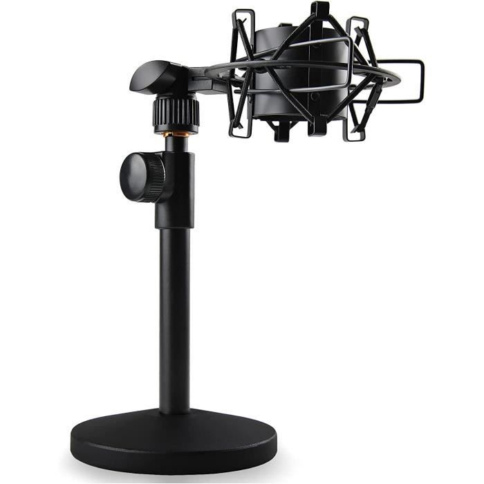 AT2020 Support de Microphone de Table, Hauteur Réglable Avec Support ...