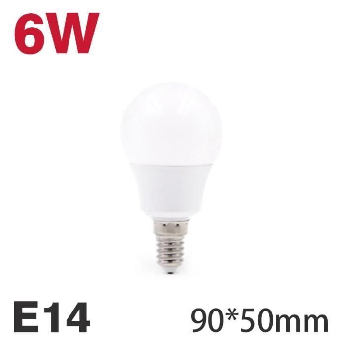 (E14 6W 220V|Cold White)– lampe de Table pour projecteur, ampoule E14 E27 AC 220V 230V 240V 3w ...