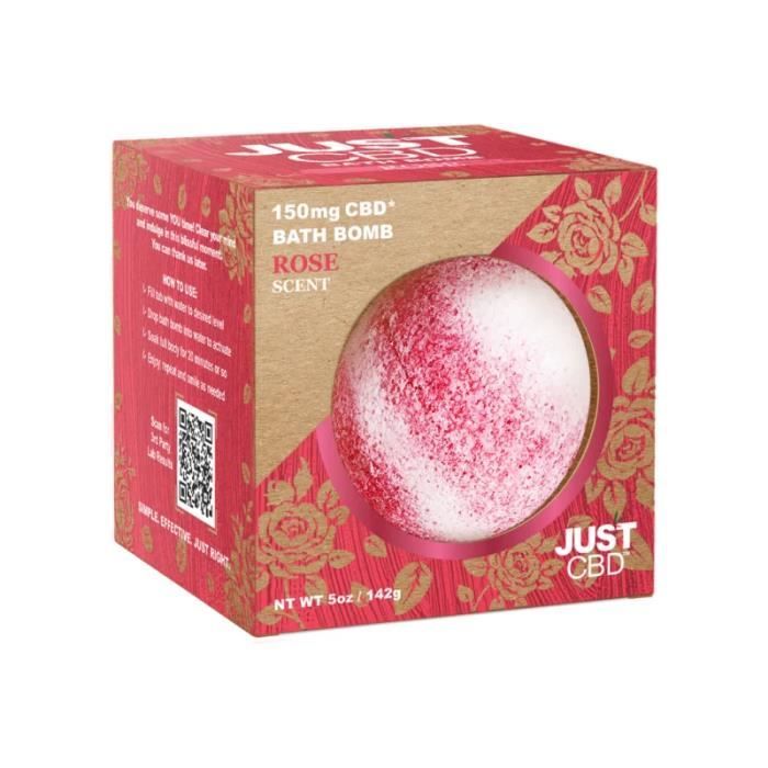 BOMBE DE BAIN ROSE - chanvre - JUSTCBD - Cdiscount Au quotidien