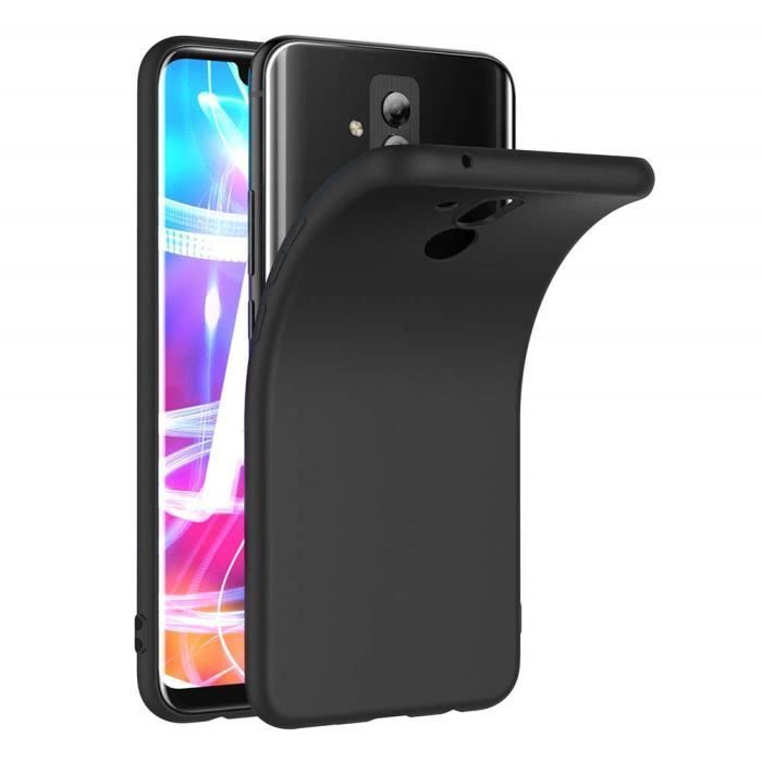 Cophone® Coque Noir Huawei Mate 20 Lite , Housse etui noir en Gel TPU ...