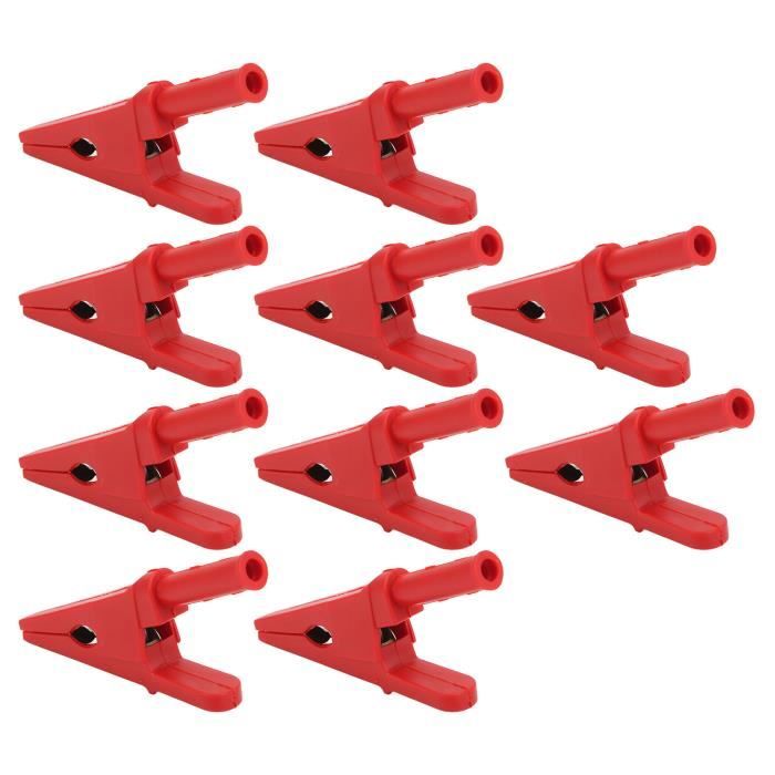 Duokon Clip de test de puissance Mini borniers de test électrique de ...