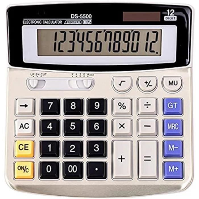 Calculatrice D'Affichage -5500, Calculatrices De Comptabilité De Bureau ...