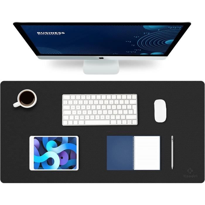 Knodel - Sous-Main Double Face En Cuir Pu Imperméable Pour Bureau Et ...