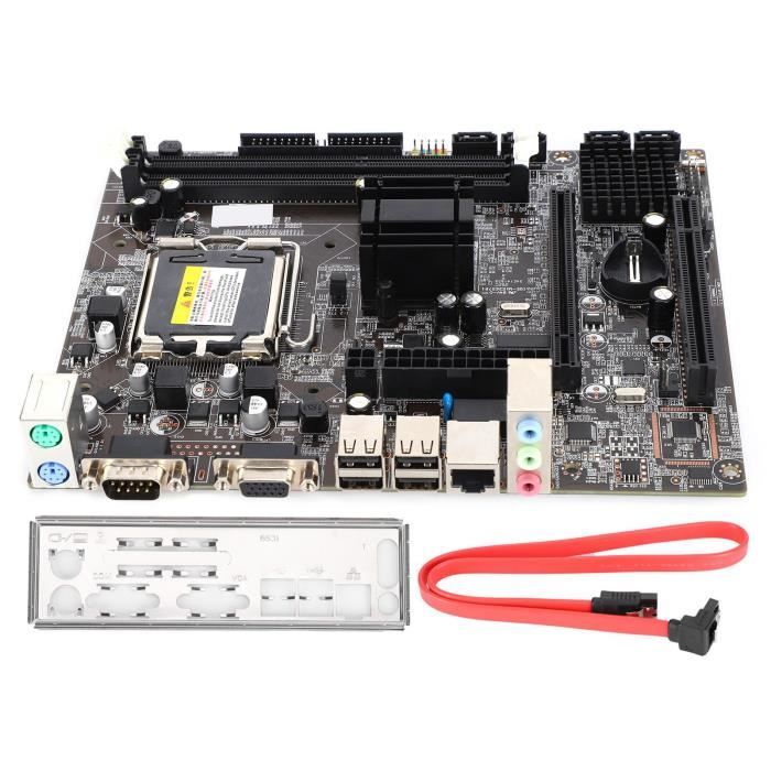 Carte Mère LGA 775 DDR3 Pour Ordinateur De Bureau Double Canal Chipset ...