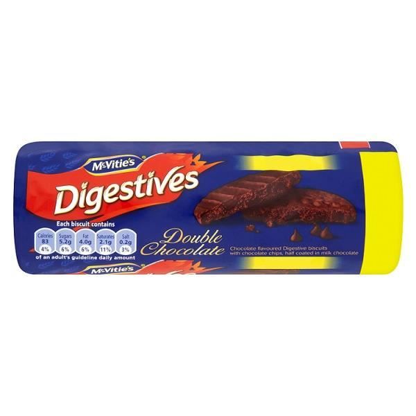 Digestives Double Chocolate 300g de McVitie (Pack de 8 x 300g ...
