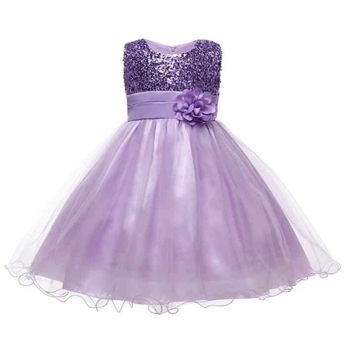 Robe Tutu à paillettes pour bébés filles, vêtements de fête, motif ...