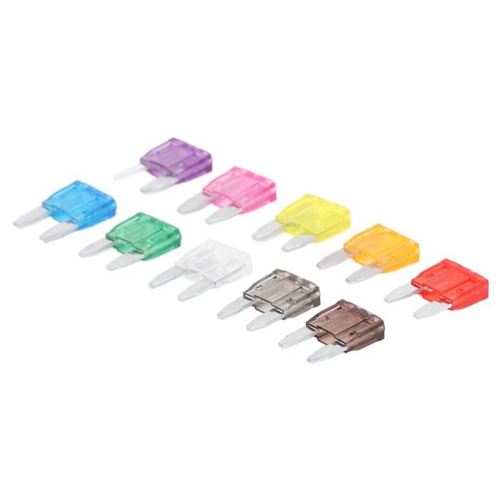 Omabeta Fusibles standards Kit d'assortiment de fusibles de voiture automobile RV lame Standard ...