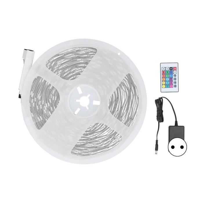 (Prise EU 100-240V)Bande Lumineuse à LED 15m RGBW 5050 Perles ...