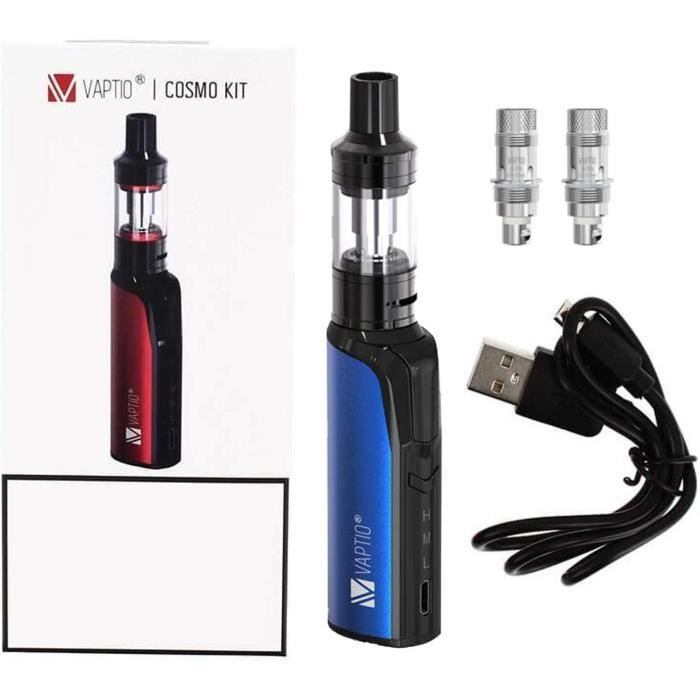 Vaptio - Kit Cosmo - Vaptio couleur - Metal sans Nicotine ni Tabac()265 ...