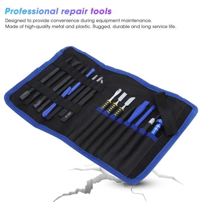 Kit d'Outils de Réparation - TMISHION - 17 pièces - Métal et Plastique ...