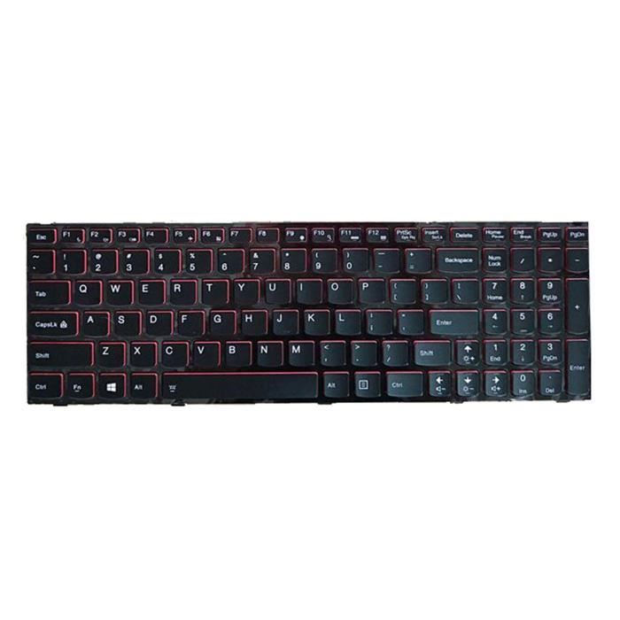 Anglais Américain avec Clavier Rétroéclairé pour Lenovo Y500 Y510p ...
