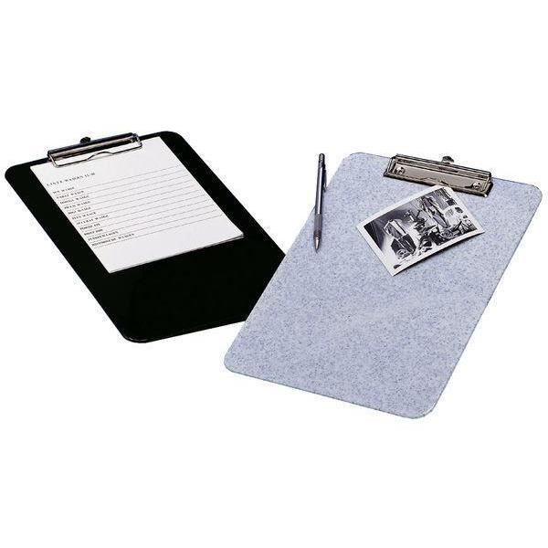 Plaque porte-note rigide avec pince - WEDO - Noir - Pour feuilles A4 ...