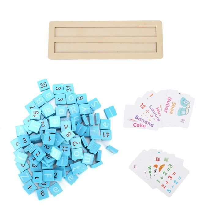 YOSOO bloc de construction d'alphabet Enfants Alphabet Numéro Building ...