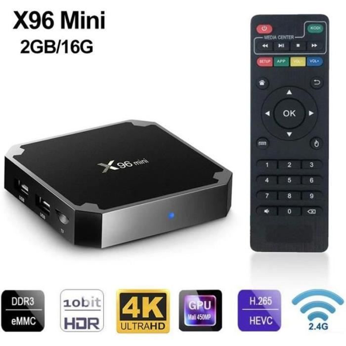 X96 mini TV box multimédia Android 71 2GB +16GB - Cdiscount TV Son Photo