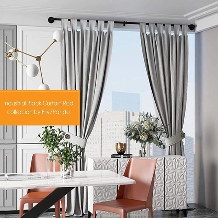 AJW-Tringle à Rideau Industrielle de 1 Pouce Tringles à Rideaux pour ...