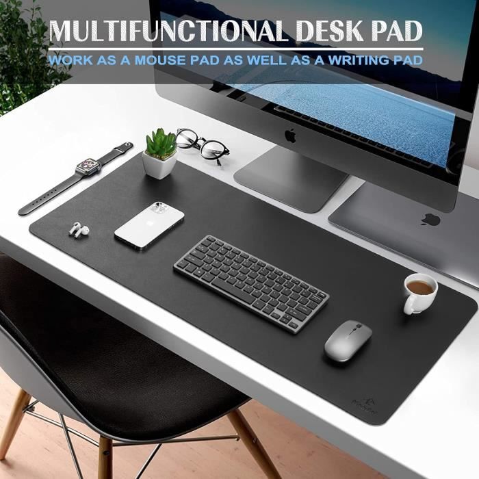 Knodel - Sous-Main Double Face En Cuir Pu Imperméable Pour Bureau Et ...