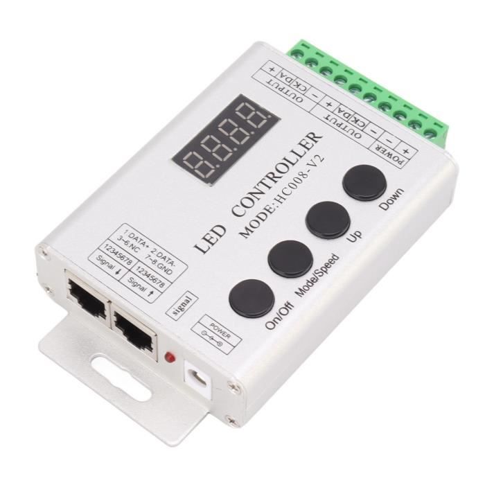 Contrôleur LED RVB Contrôleur de Lumière LED, Contrôleur RVB DC5 V à 24 ... Contrôleur LED RVB Contrôleur de Lumière LED, Contrôleur RVB DC5 V à 24 ...