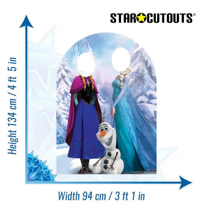 Figurine Passe-tête - BALLONS A GOGO - Reine des Neiges - Décoration ...