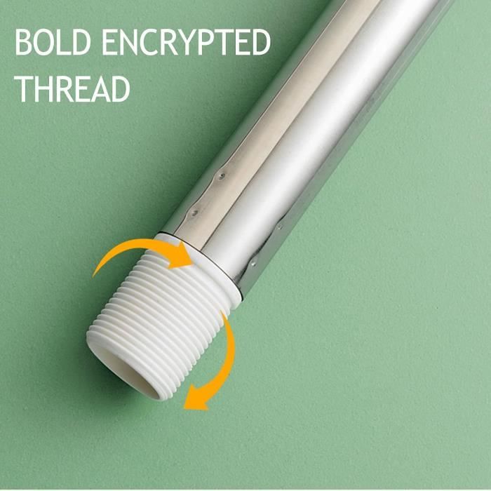 Barre A Tension Pour Salle De Bains,Sans Perçage Baignoire Pôles De ...