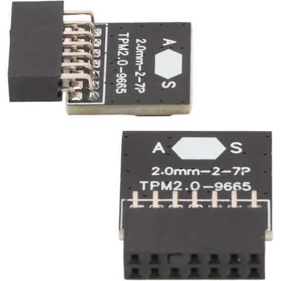 Module Tpm 2.0 Pour Asus Pour Win11 Lpc 14 Broches Tpm 2.0 Carte ...