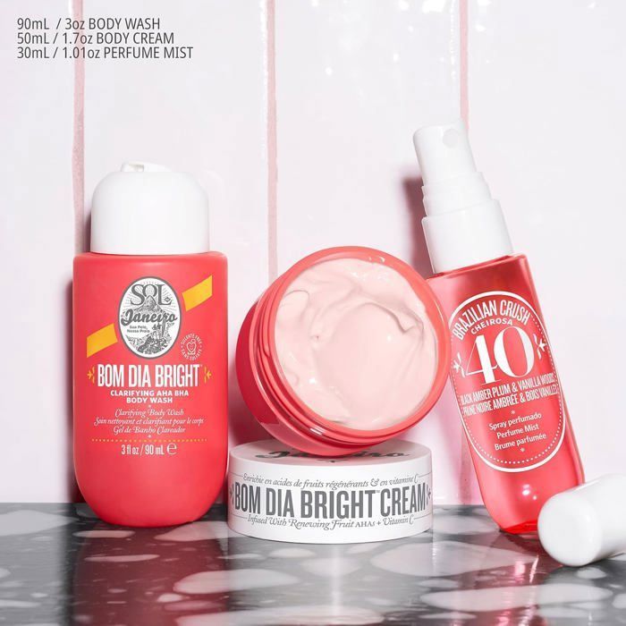 Coffret de Bien-Être - SOL DE JANEIRO - BOM DIA - Gel Douche et Crème ...