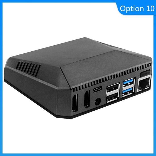 Option 10 - Boîtier Argon One V2 pour Raspberry Pi 4, refroidissement ...
