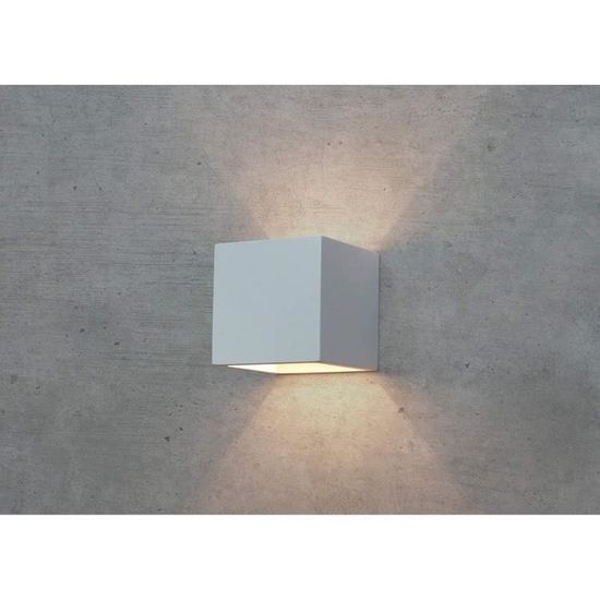 PanderLights CLEO-12 Applique murale en plâtre,697 - Cdiscount Maison