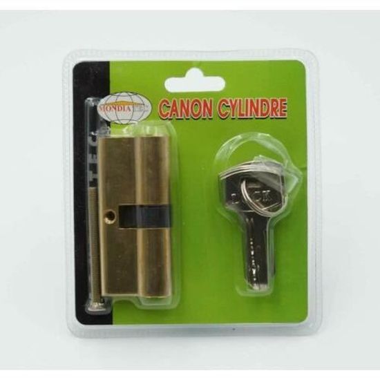 BARILLET CANON CYLINDRE DE SERRURE DE PORTE 70 MM, 60mm - Cdiscount ...