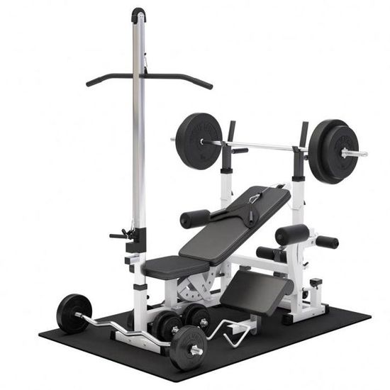 Ensemble de musculation complet 46 pièces - Home gym - Cdiscount Sport