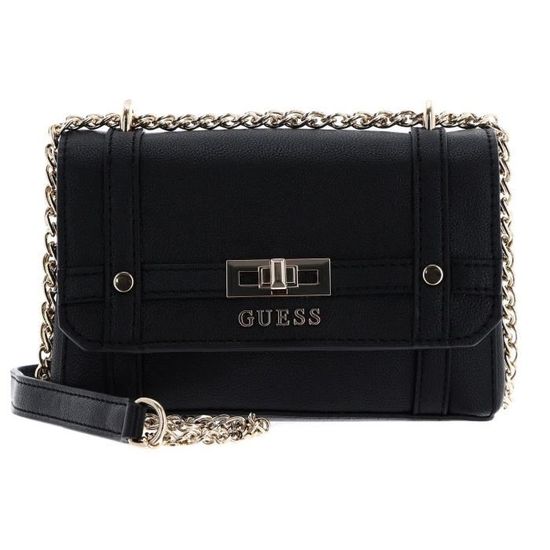 Sac à épaule bandoulière - GUESS - Emilee Mini Convertible - Noir ...