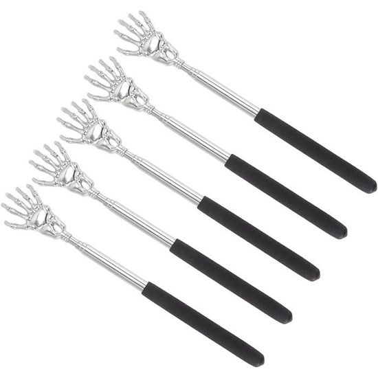 Gratte-Dos Extensible en Acier Inoxydable - SSS - 5 Grattoirs ...