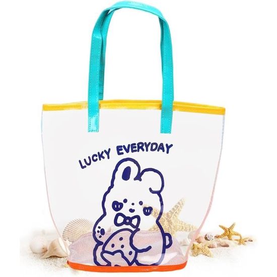 Sac De Plage Transparent,Sac De Plage À Imprimé Animal | Sac De Plage ...