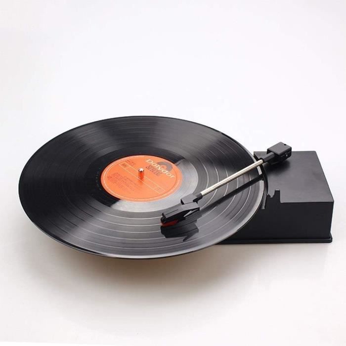 Tourne-Disque, Platine Vinyle Vintage Lecteur Bluetooth à 2 Vitesses LP ...