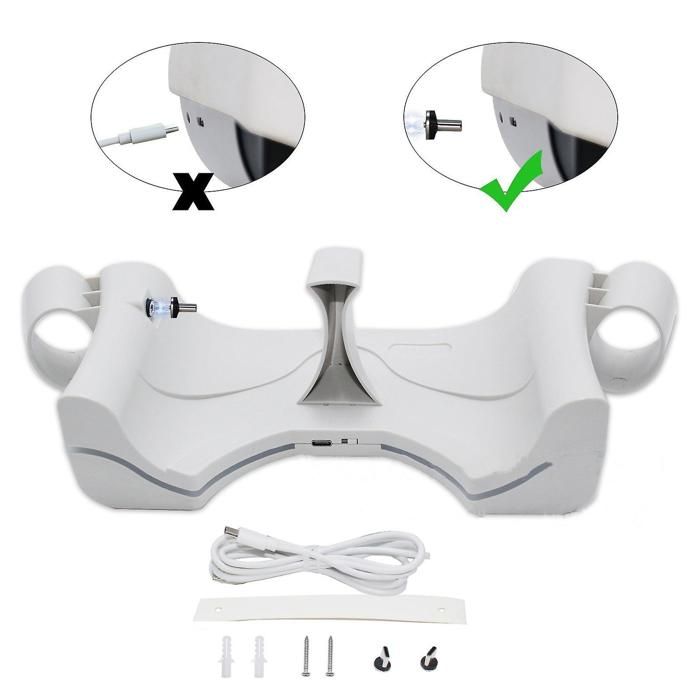Oculus Quest 2 Vr Helmet Headset Power Adapters Charging Dock Stands ...