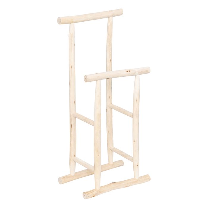 Eazy Living Porte-serviettes sur Pied Charlot Bois - Cdiscount Bricolage